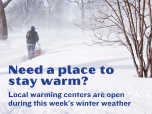 Stay Safe: Warming Centers Open Now | Council on Aging